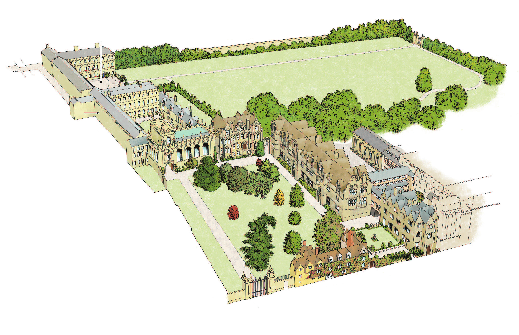 Trinity College Map