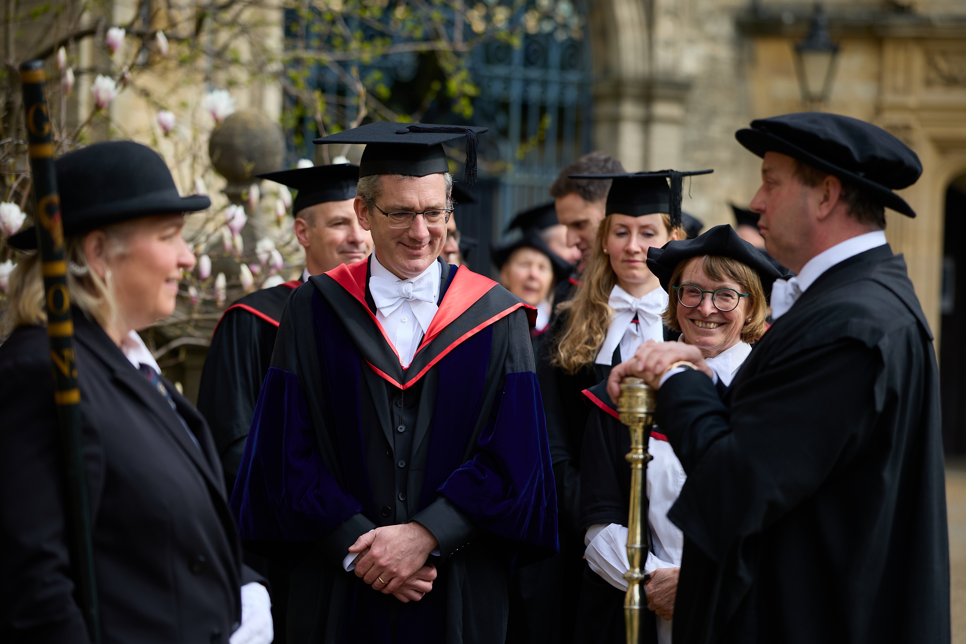 Nick Barber Admitted as Senior Proctor | Trinity College Oxford